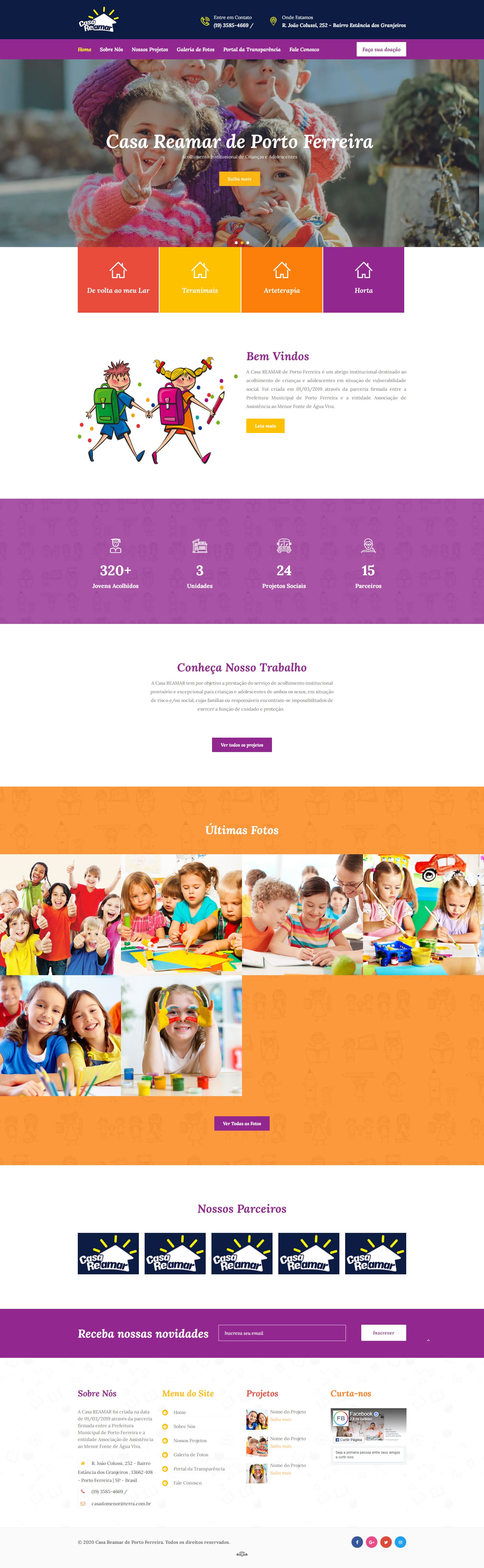 Casa Reamar | Portfólio de Sites